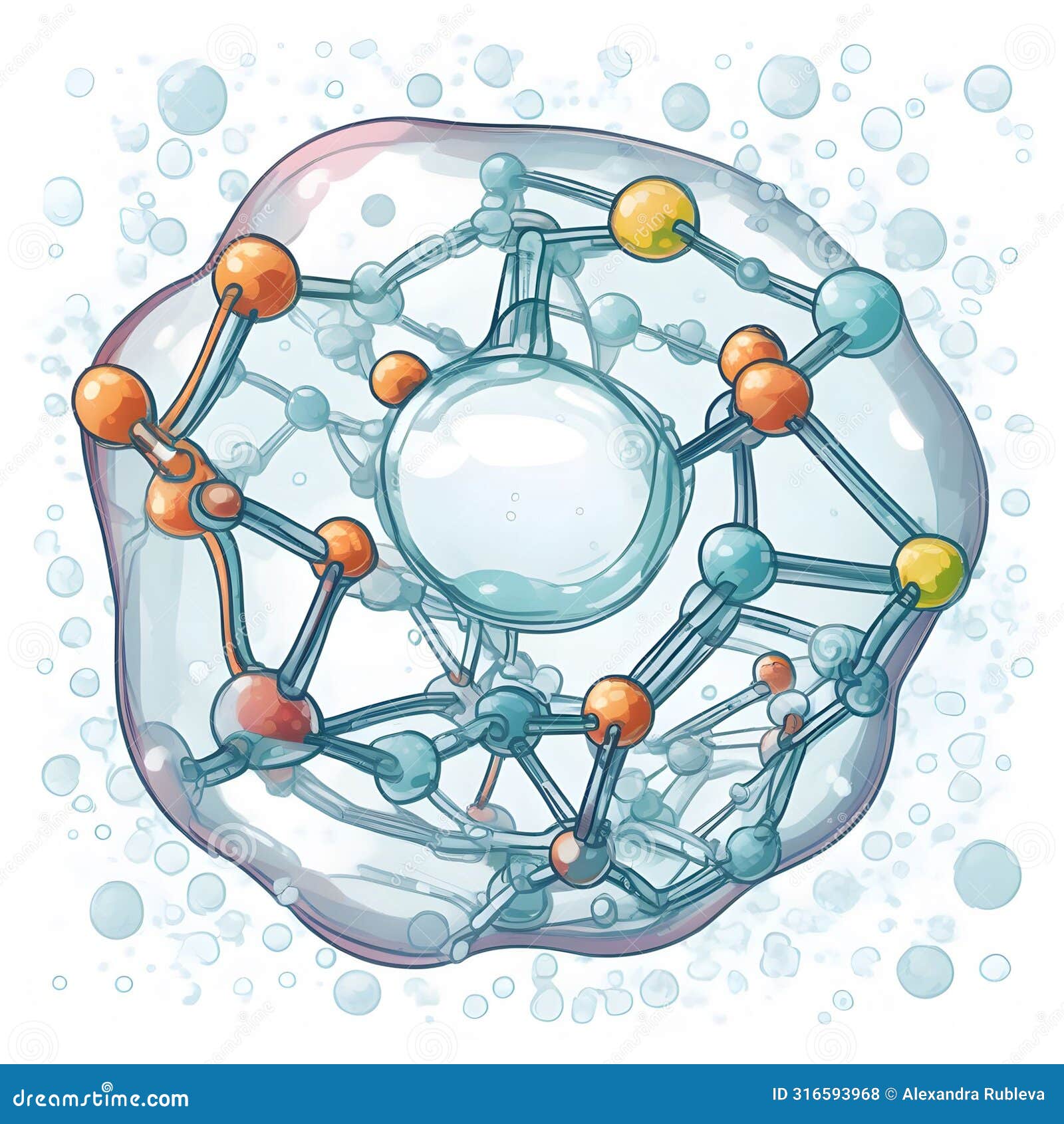 Visualization of the Molecular Structure in the Texture of Glass ...