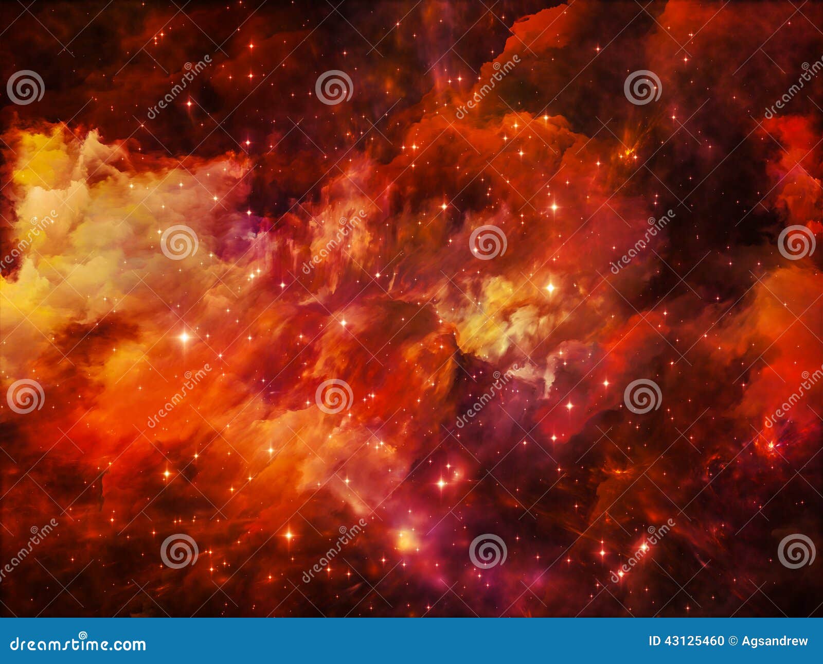 Visualization of Nebula stock photo. Image of backdrop - 43125460