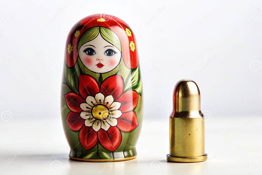 Visualization of Nesting Doll with Bullet AI-Generated Content Stock ...