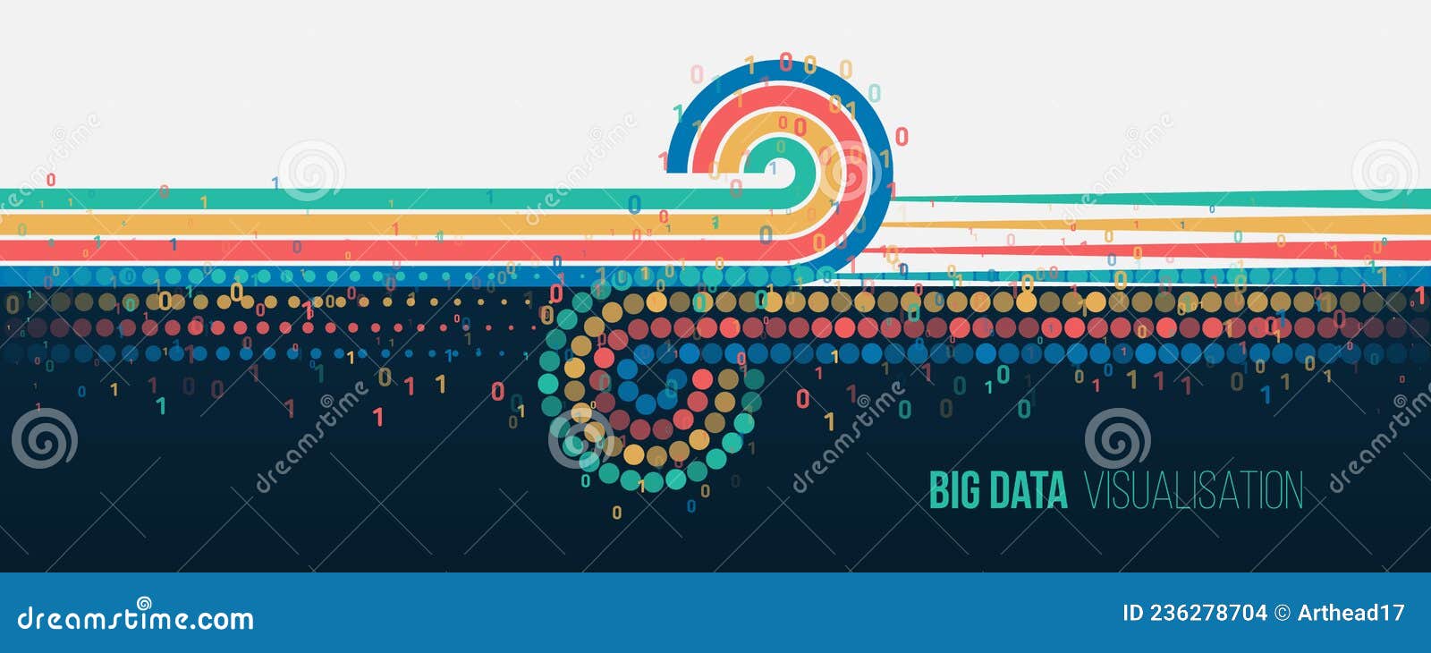Visualization Of Sorting Data Abstract Processing Of Information Flow Vector Database