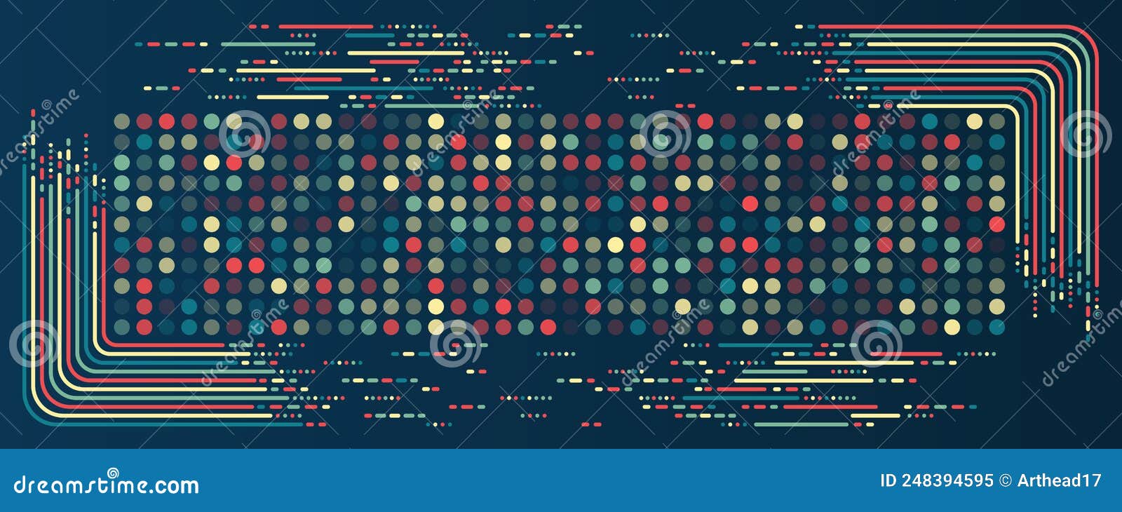 Visualization Of Sorting Data Abstract Processing Of Information Flow Vector Database