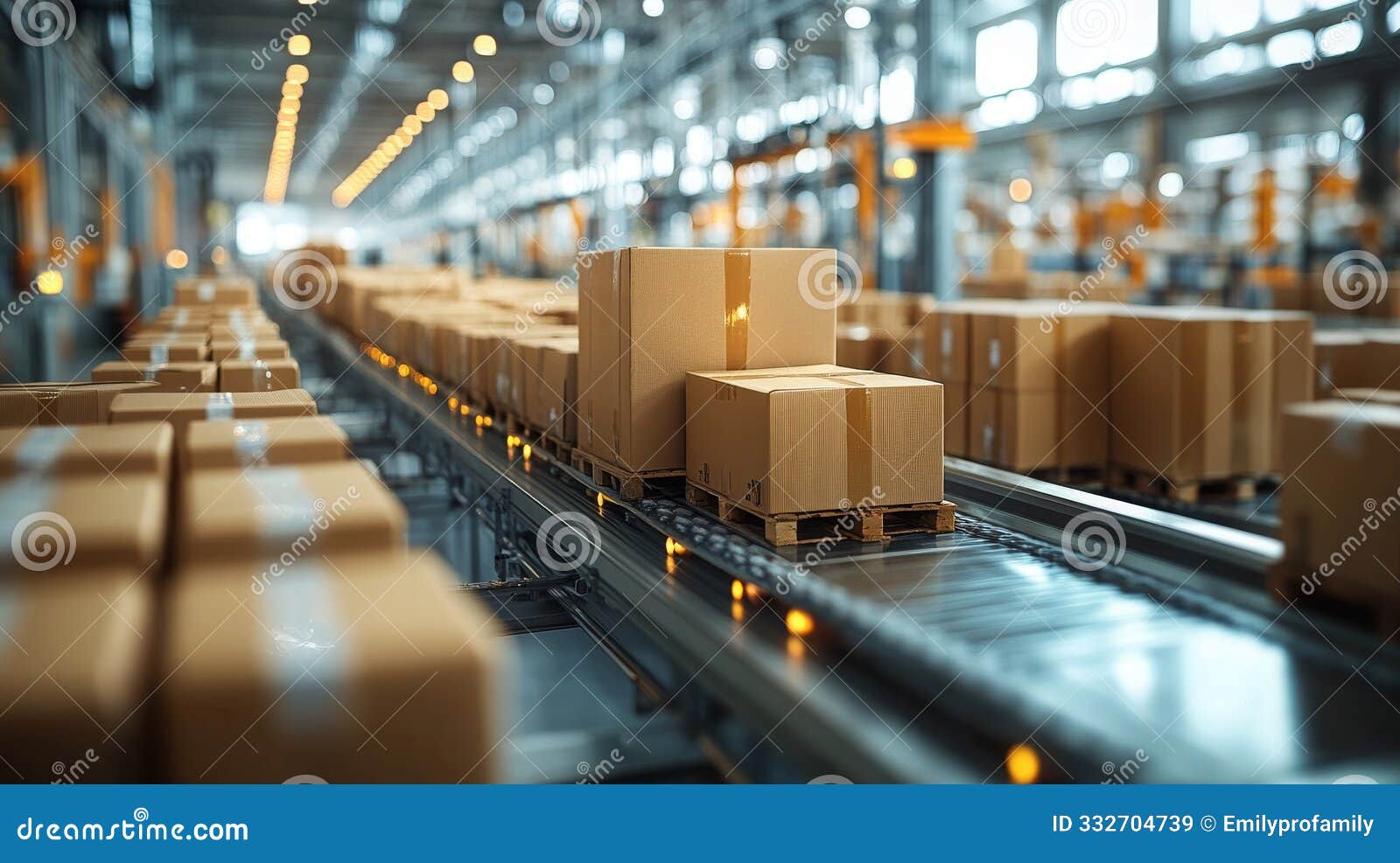 Visualization of a Sustainable Packaging Production Line in a Modern ...