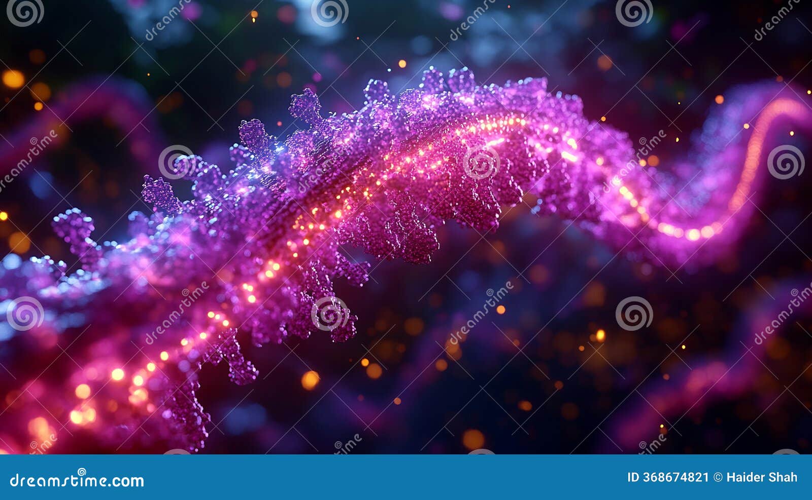 Transcription Bubble During Rna Synthesis, With Rna Polymerase Moving ...