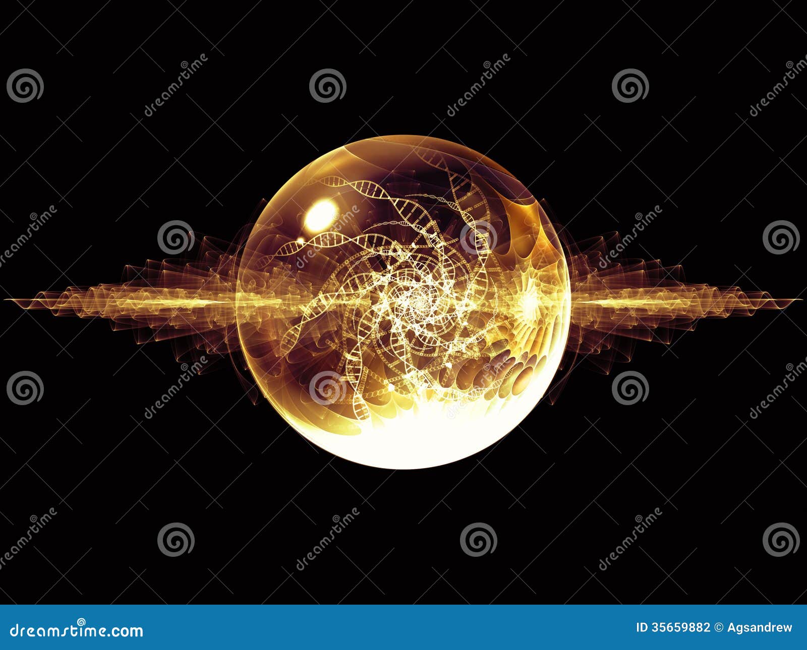 Visualization of Wave Particle Stock Illustration - Illustration of ...