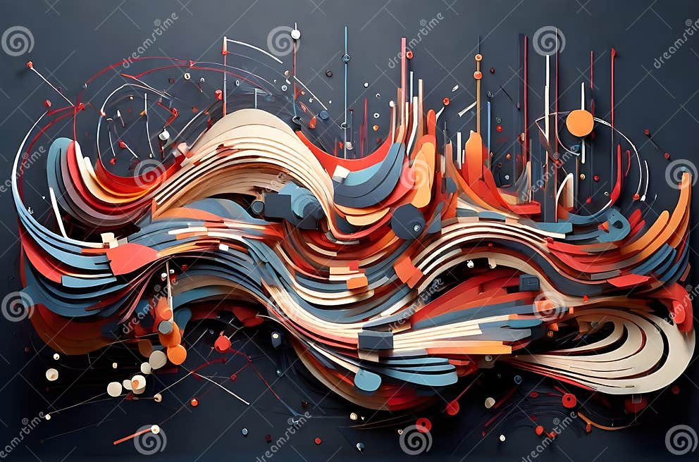 Code Symphony stock illustration. Illustration of programmingart ...