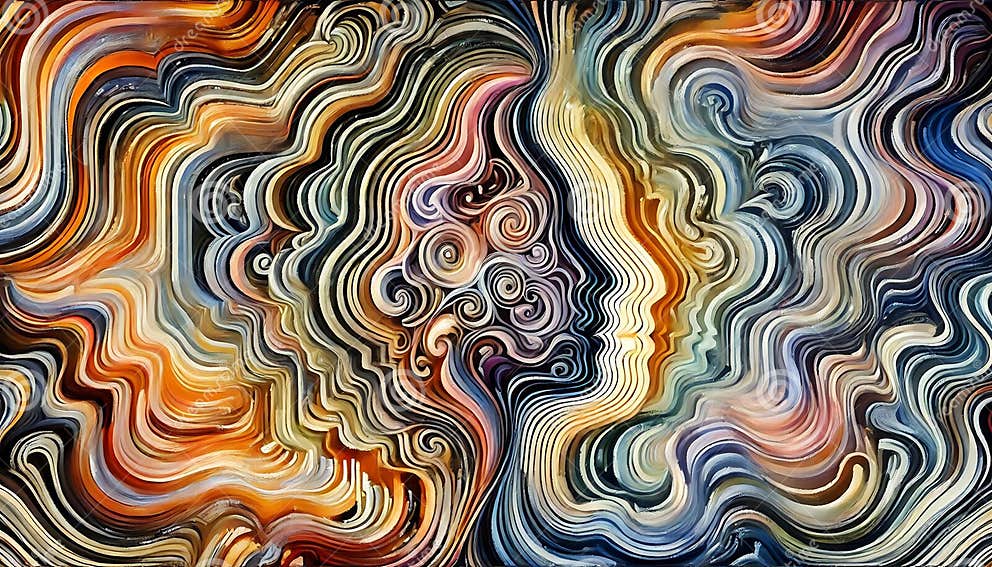 Visualize Complexity of Self-reflection As Layered, Abstract Patterns ...