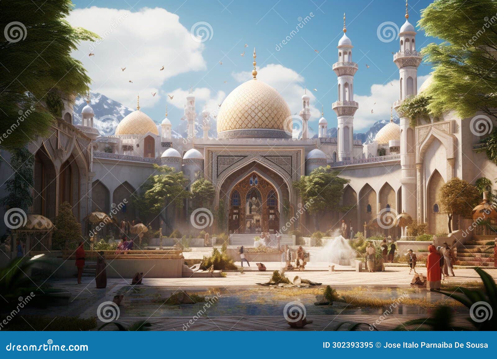 Visualize the Cultural Diversity within Islamic Stock Illustration ...
