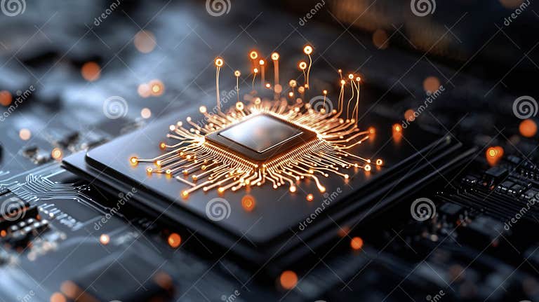 Imagine a Cutting-edge Quantum Encryption Device with a Luminescent ...