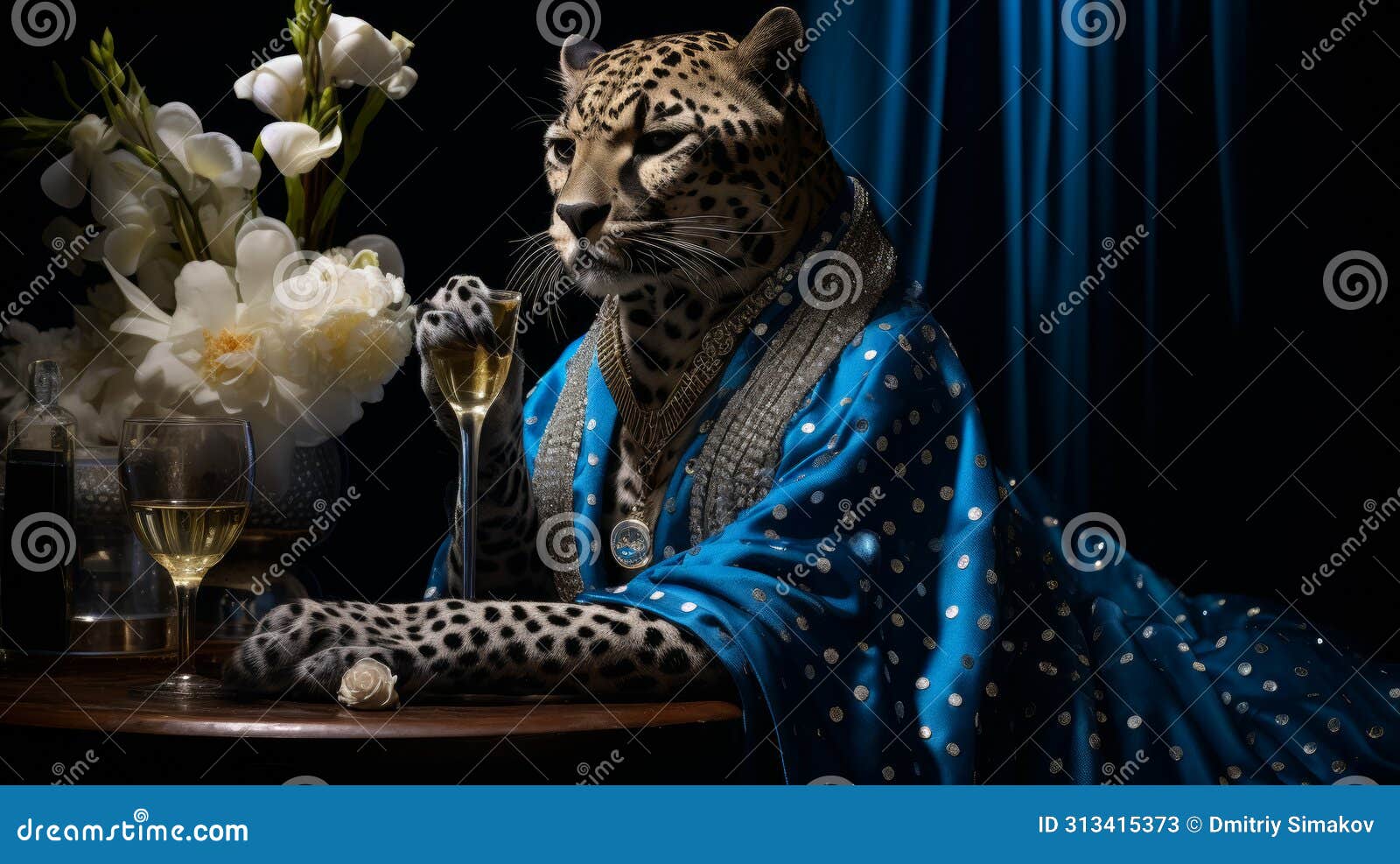 Visualize a Debonair Kangaroo Stock Illustration - Illustration of ...