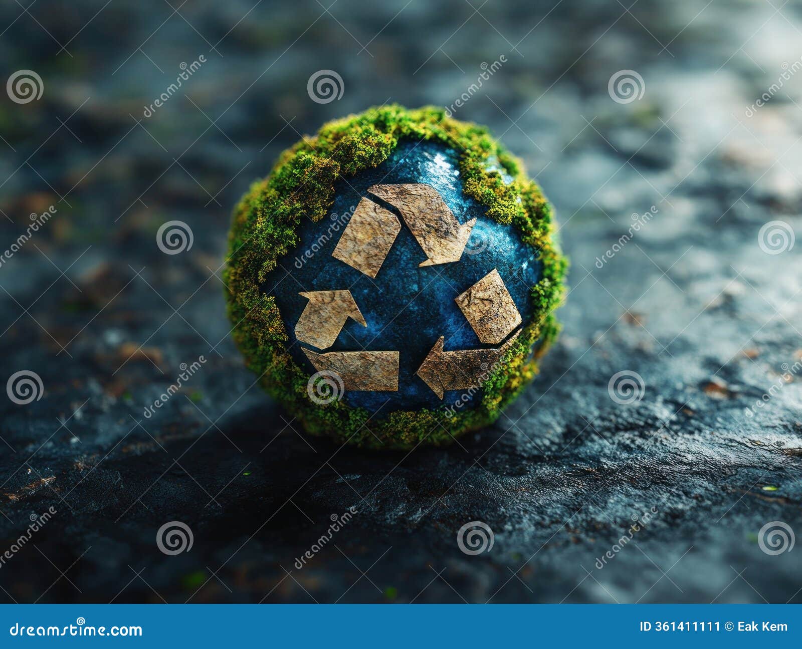 Visualize Earth Future with the Recycling Symbol, a Powerful Image of ...