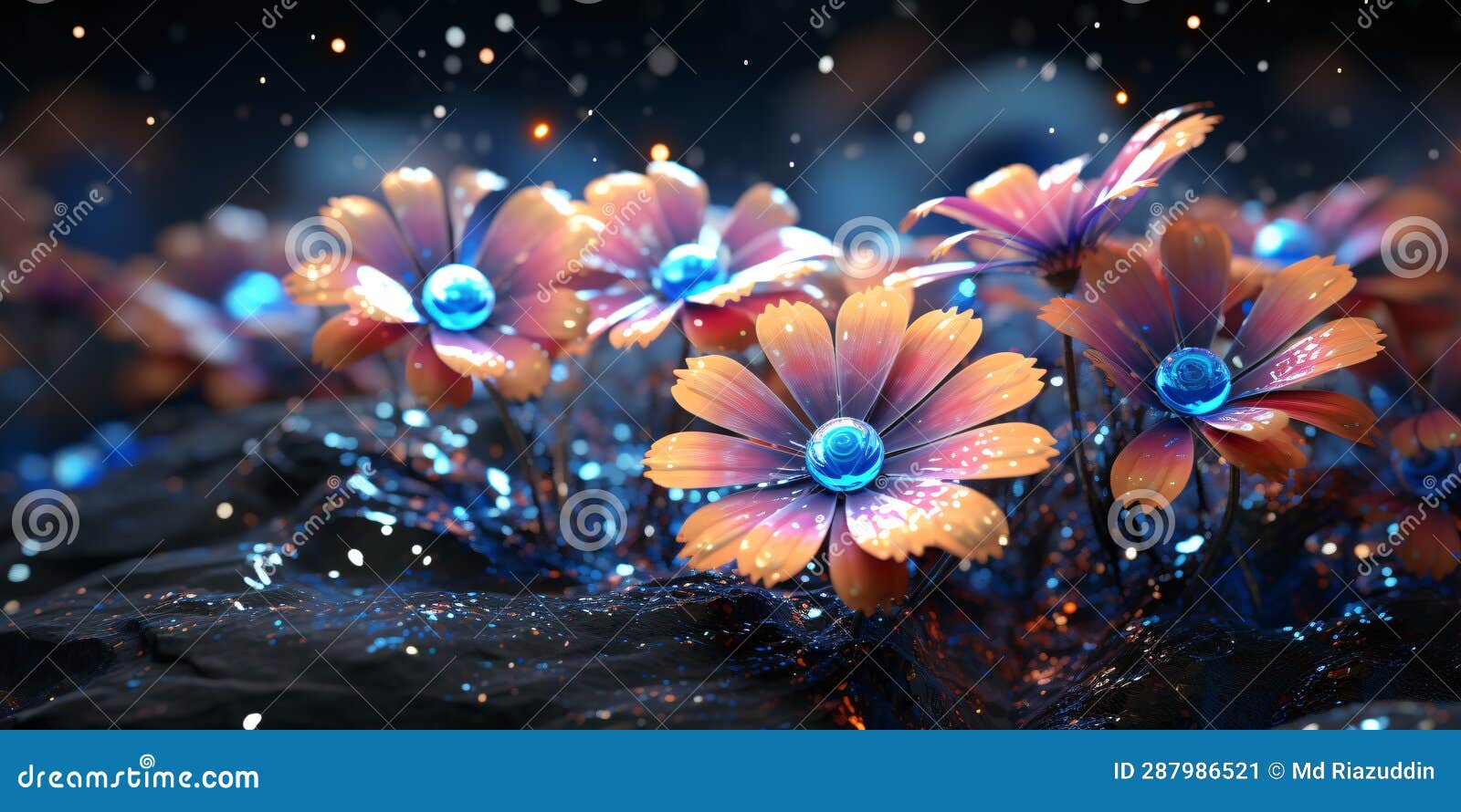 Each Petal Unveils Earth Diverse Ecosystems, Environmental Image ...