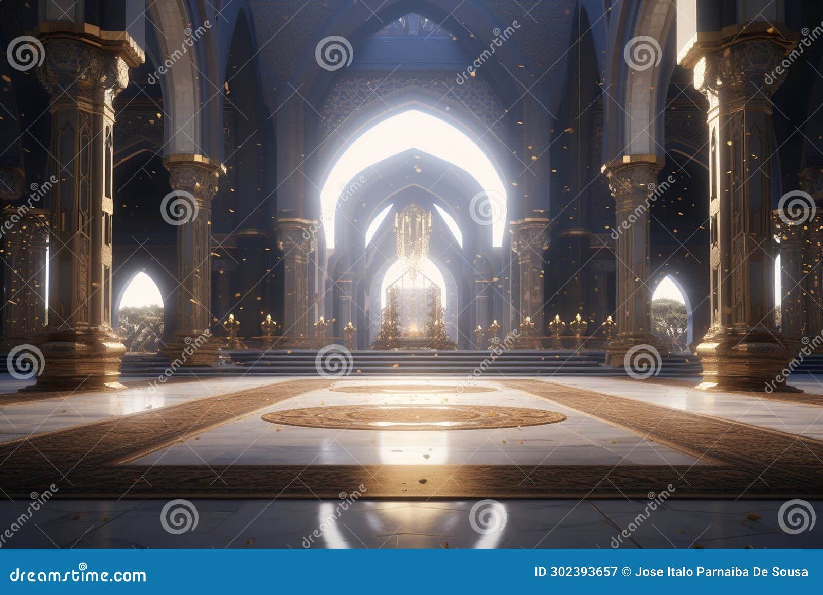 Visualize the Integration of Islamic Visual Stock Illustration ...