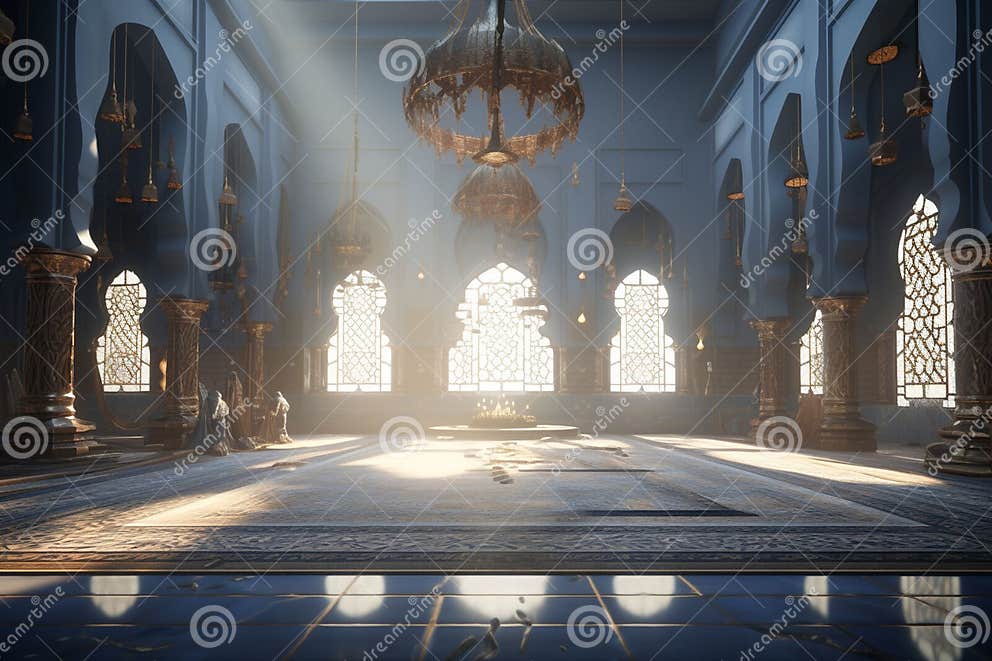 Visualize the Integration of Islamic Visual Stock Illustration ...