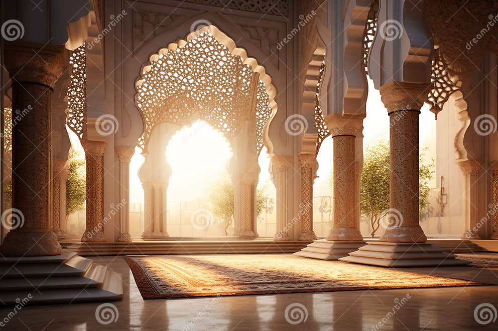 Visualize the Integration of Islamic Visual Stock Illustration ...
