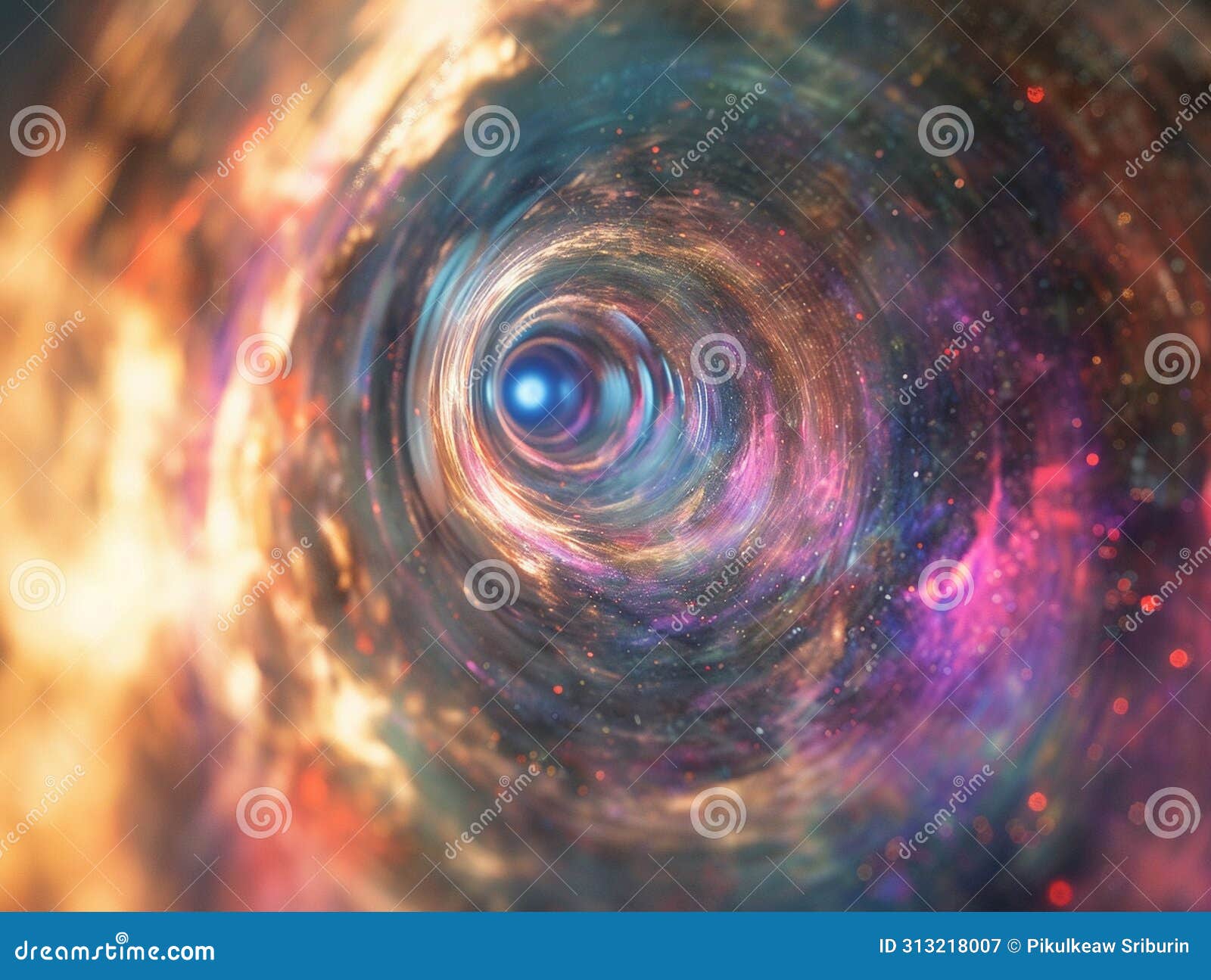 Time To Visualize Clocks Imagination Think Plan Royalty-Free Stock ...