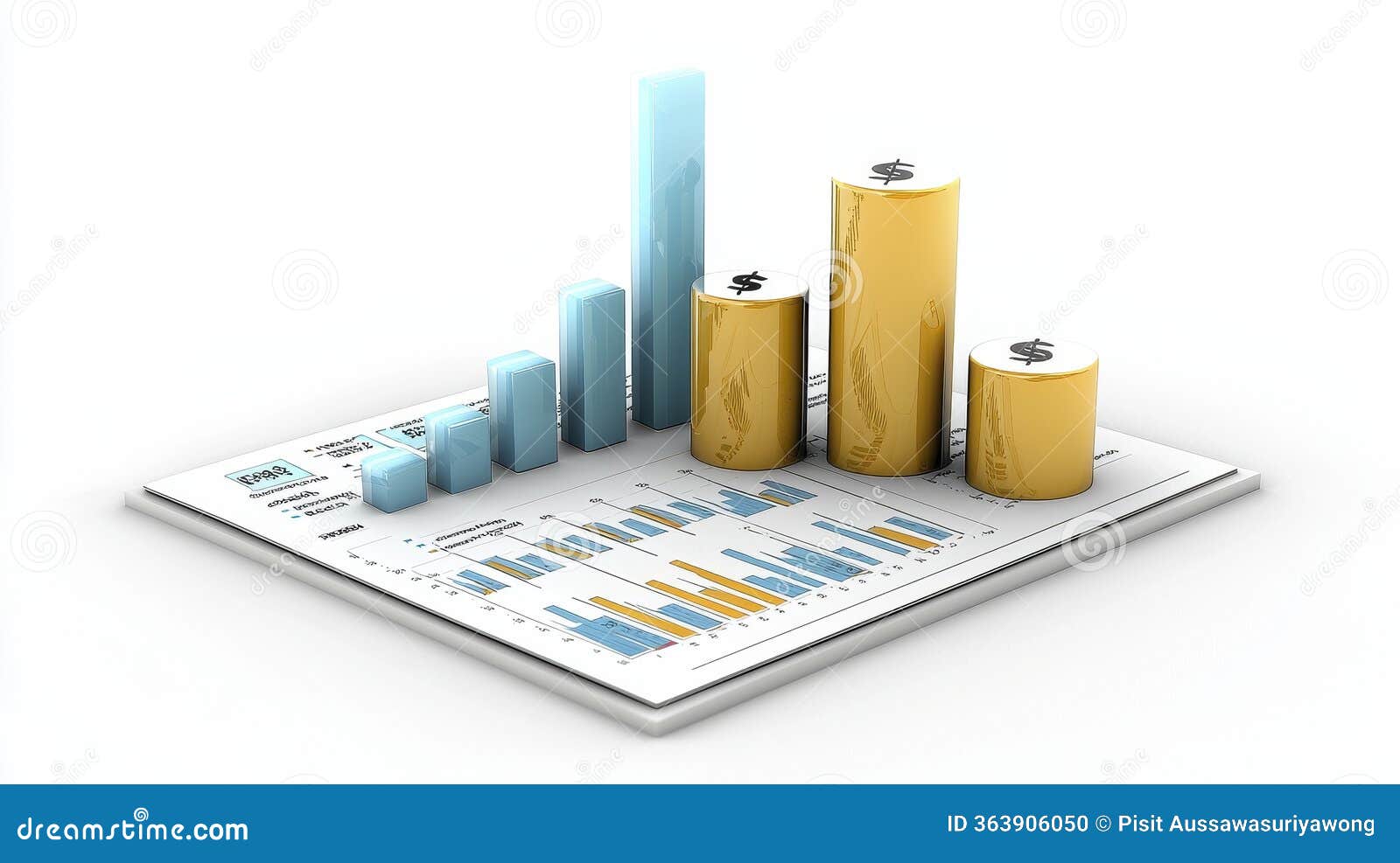 Powering Progress Through Innovation And Gears, 3d Text Royalty-Free ...