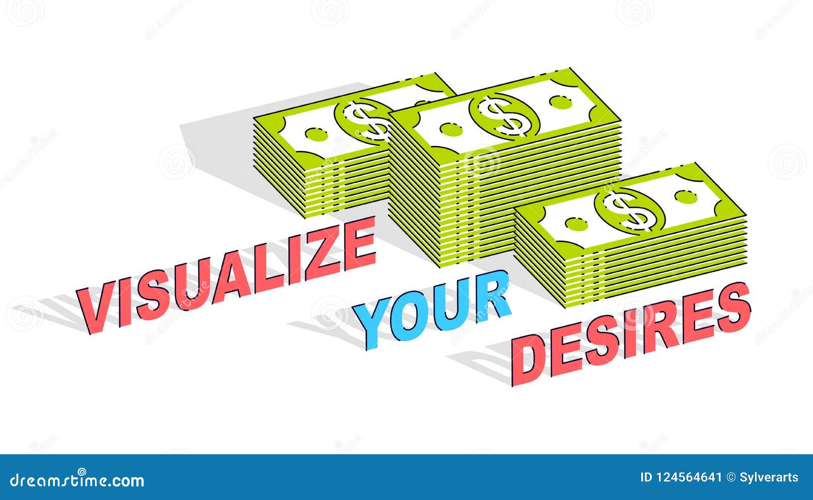 Visualize Your Goals Business Motivation Poster or Banner, Cash Stock ... Visualize Your Goals Business Motivation Poster or Banner, Cash Stock ...