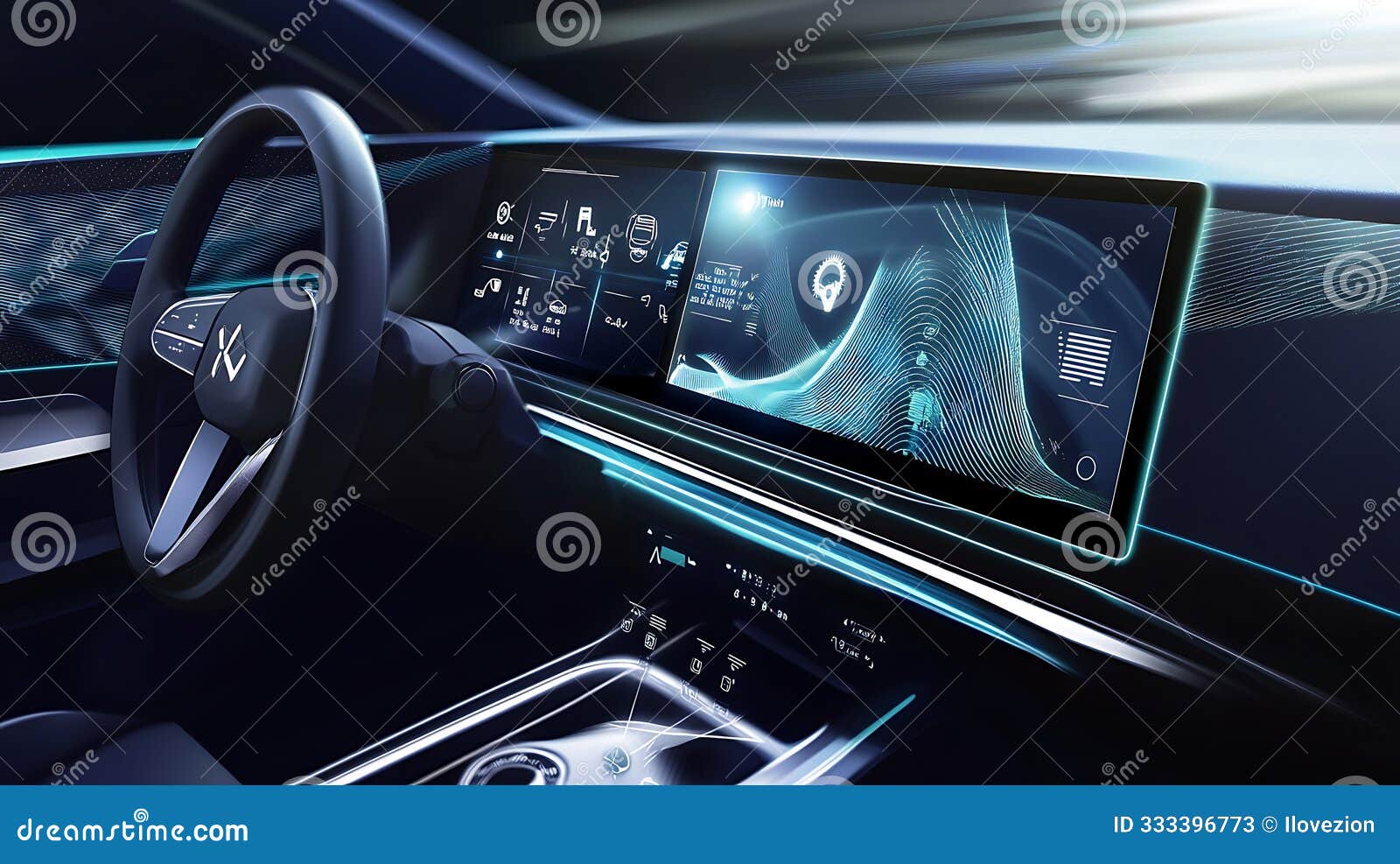 Visualized Interaction Between A Car's Infotainment System And The HVAC ...