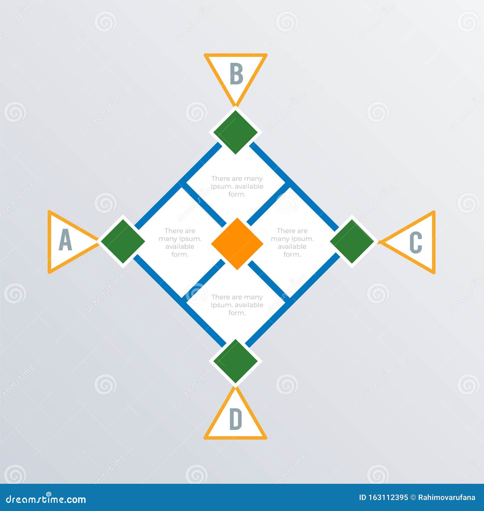 Visualized Numbers Infographic Template Design. Business Concept ...