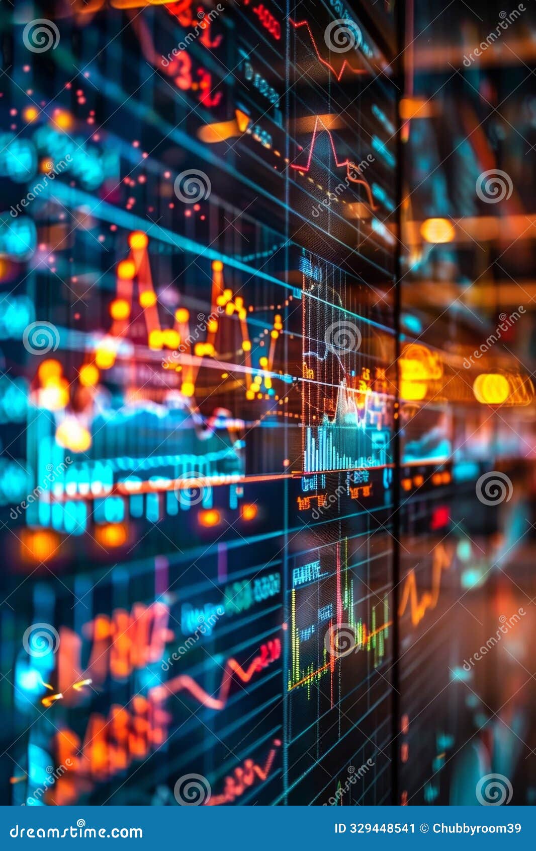 Visualized Screens Display Statistical Probabilities of Insurance Risk ...