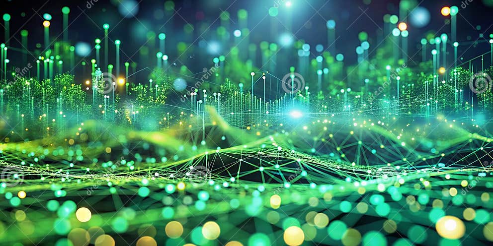 Visualizing Big Data Innovative Technology Design in a Lush Green 3D ...