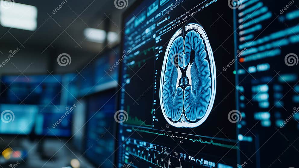 Visualizing Brain Scans through Advanced Medical Data Analysis Techniques Stock Image - Image of ...