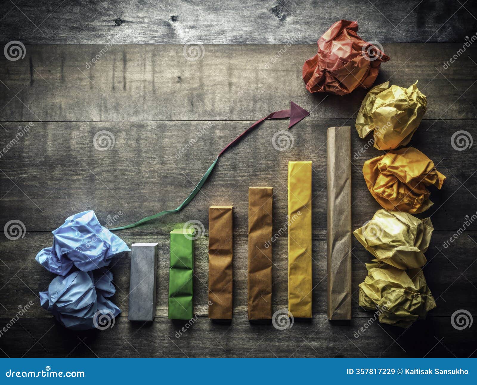 Visualizing Business Failure a Bar Chart Depicting the Downward Spiral ...