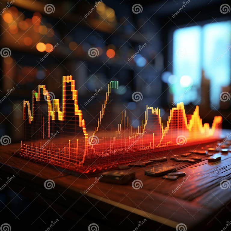 Visualizing Change Blurred Trading Graph Features Percent Symbol ...