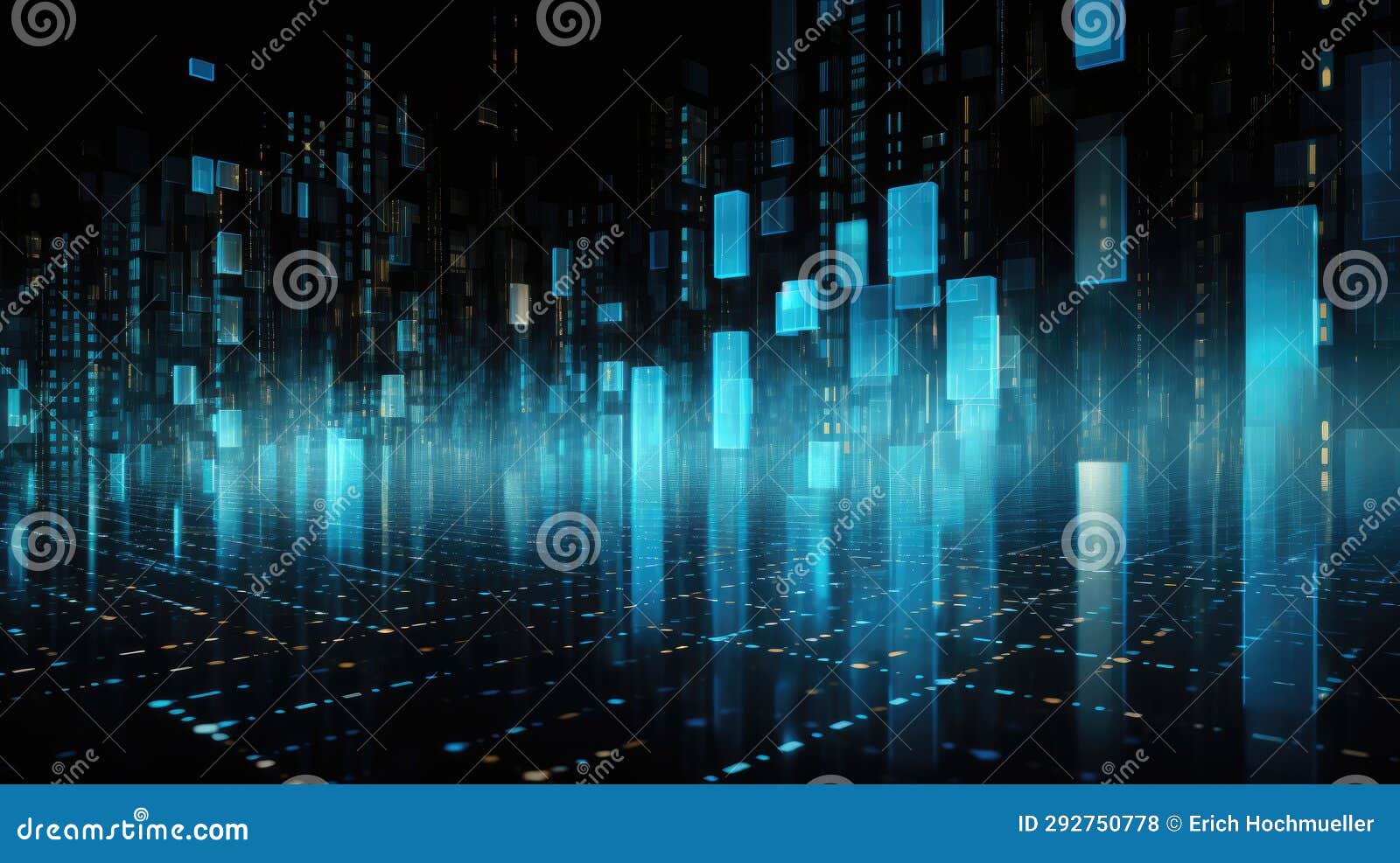 Visualizing In A 3d Bar Graph Design Of Big Data Generated By An Clustering Algorithm Stock