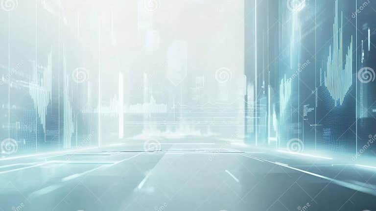 Visualizing Data, Abstract Futuristic Charts and Graphs Showcase ...