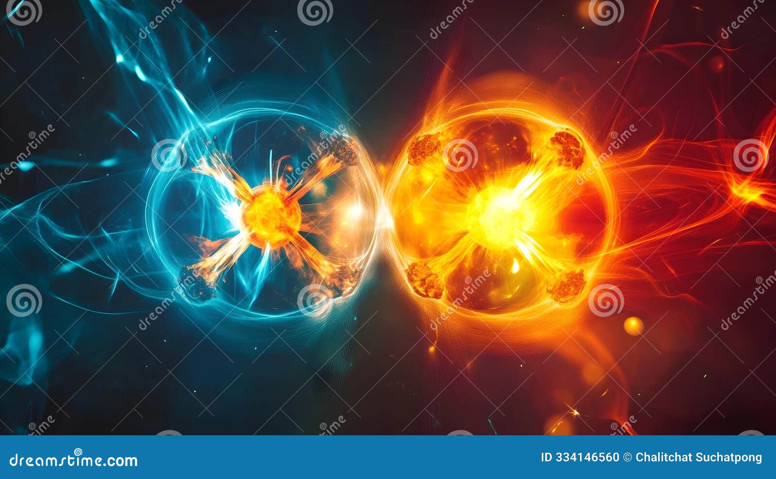 Fusion Vs Fission Chemical Process Differences Comparison Outline ...