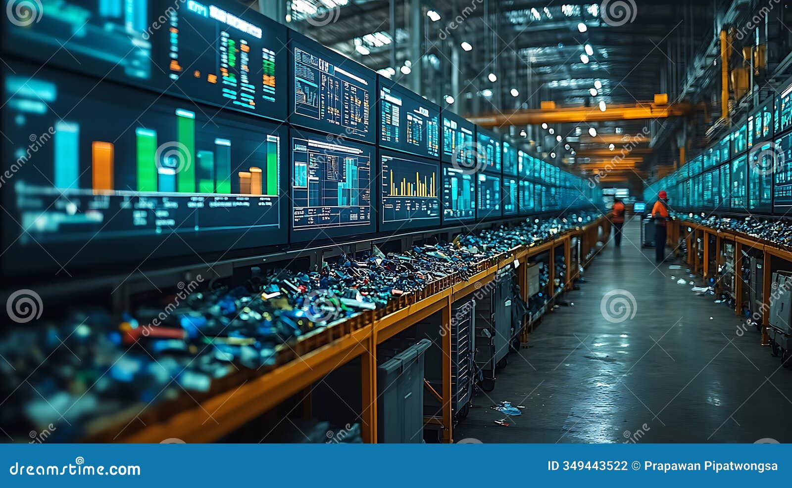 Visualizing E Waste Management Statistics in Modern Facility with ...