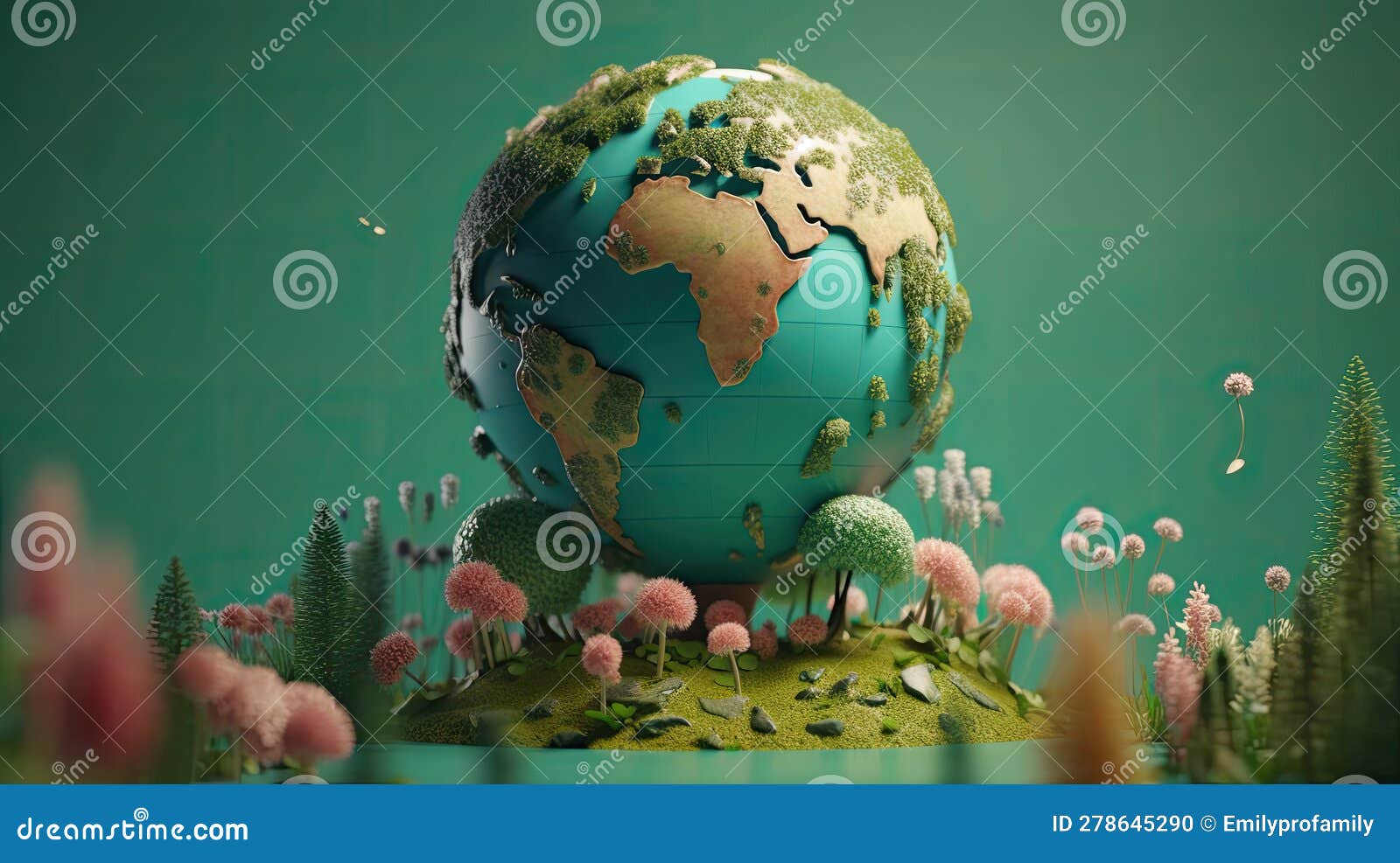 Visualizing Earth Day through AI Technology, a Hyper-detailed ...