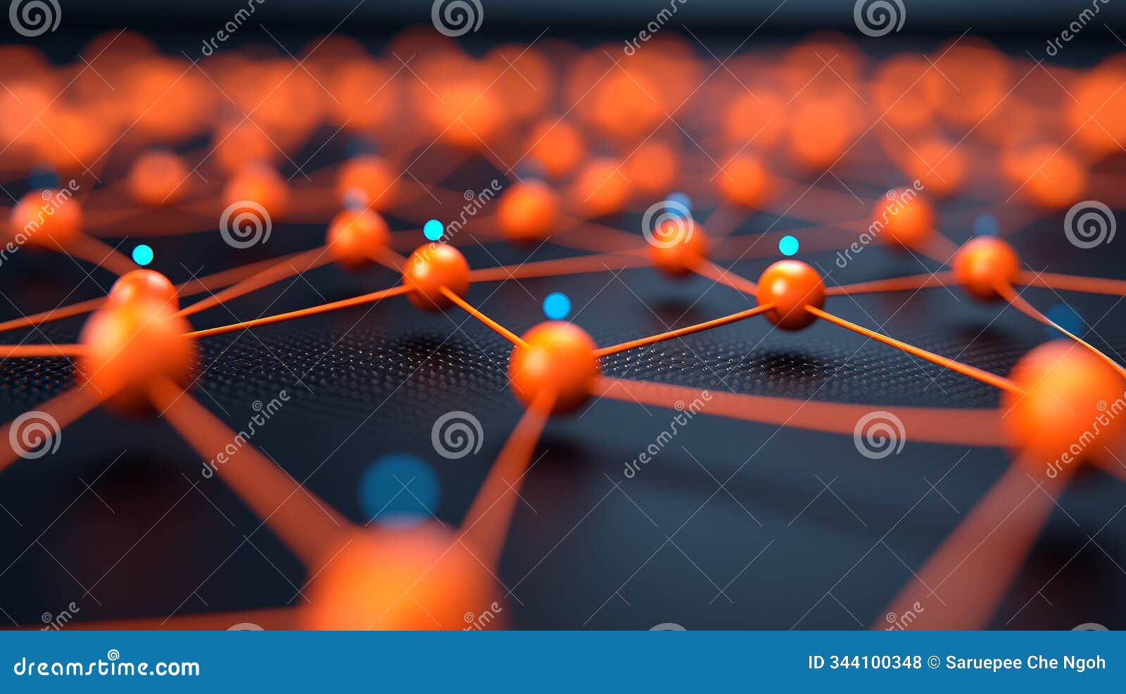 Visualizing Ecosystem Connections in Network Design Stock Illustration ...