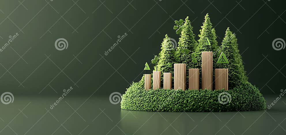 Visualizing Environmental Progress: a Green Concept with Unique Bar ...