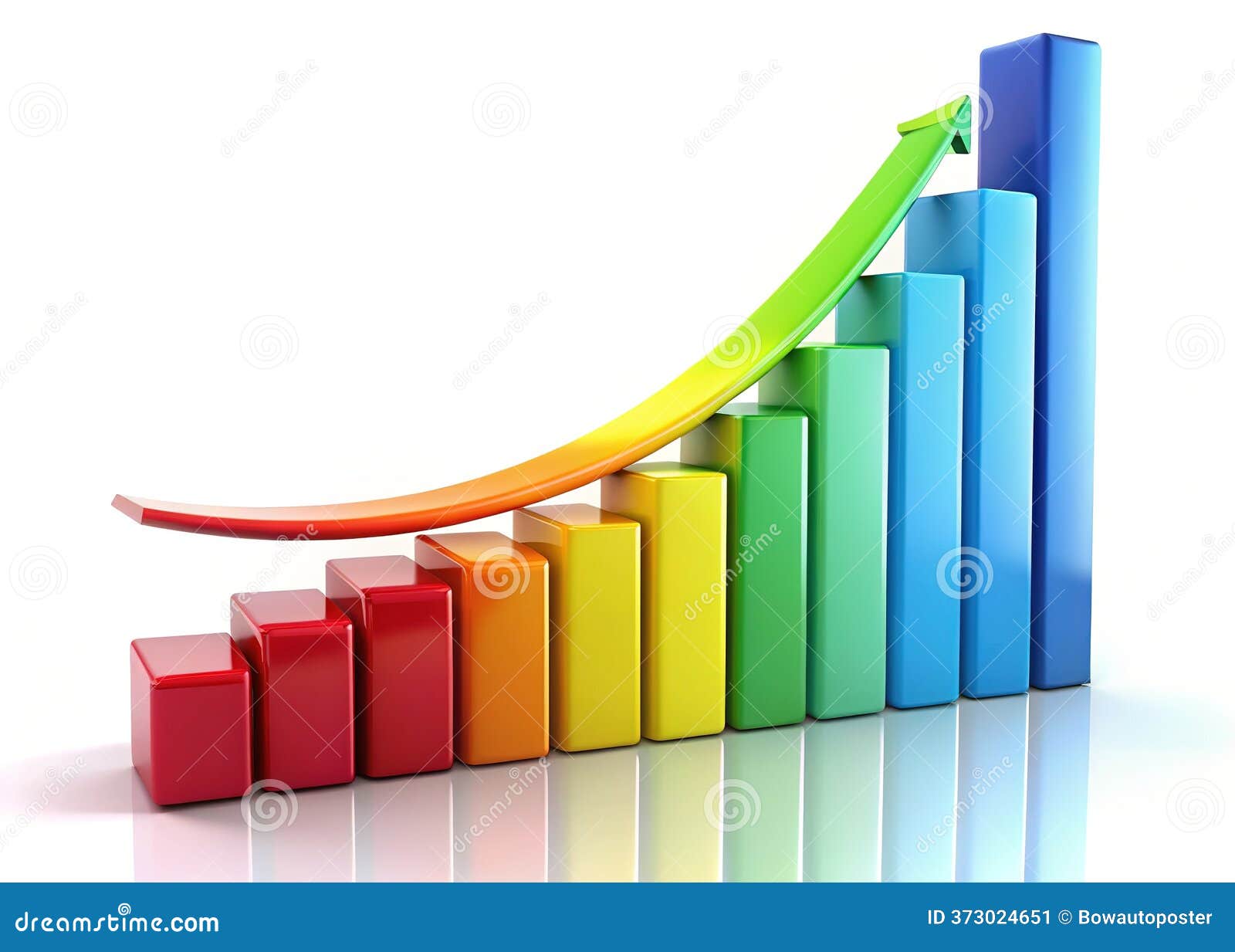 Visualizing Explosive Food Sales Growth A Vibrant Neon Bar Graph Display Stock Image ...