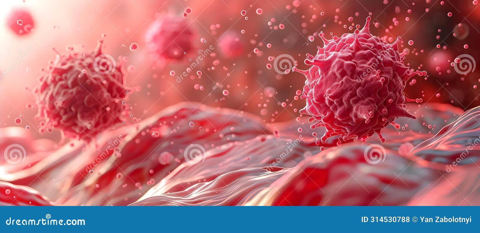 Visualizing the Fight Against Cancer for Awareness. Concept Cancer ...