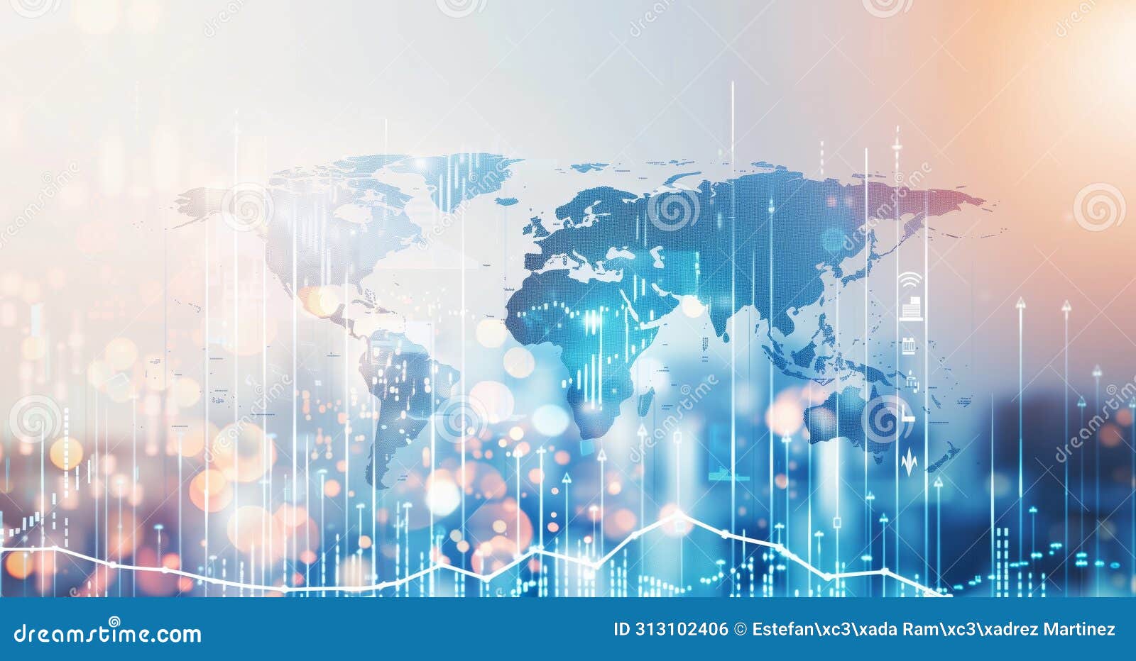 Visualizing Financial Success: a World of Opportunities Financial Chart ...