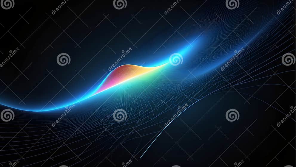 Visualizing the Fourth Dimension in Mathematics. Ai Generated Stock ...