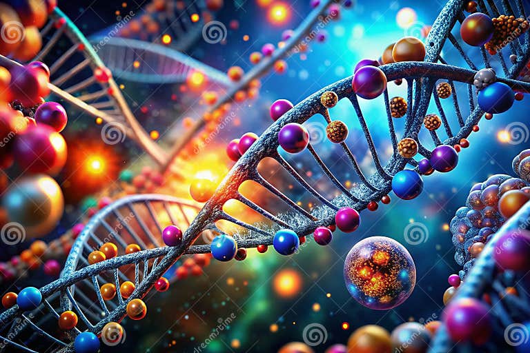Visualizing the Future of Genetics: 3D Illustrations of DNA Structures ...