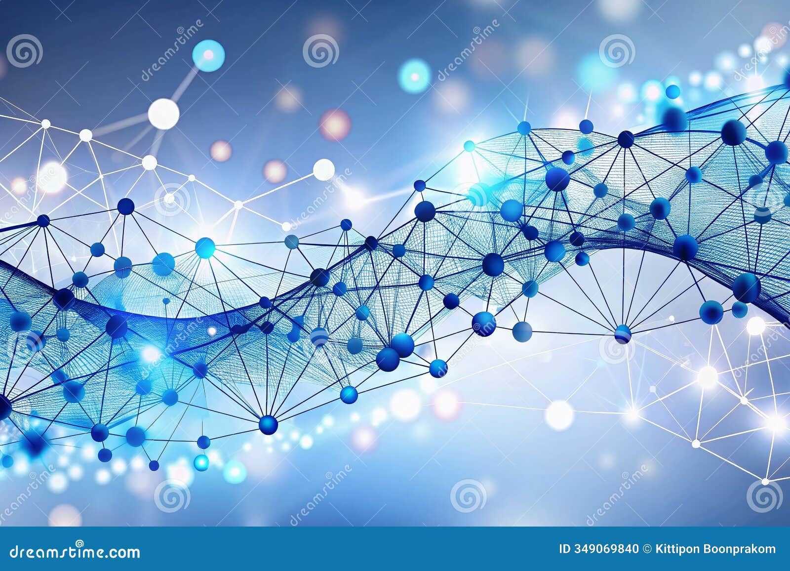 Visualizing the Future: Interconnected Networks, DNA Structures, and ...