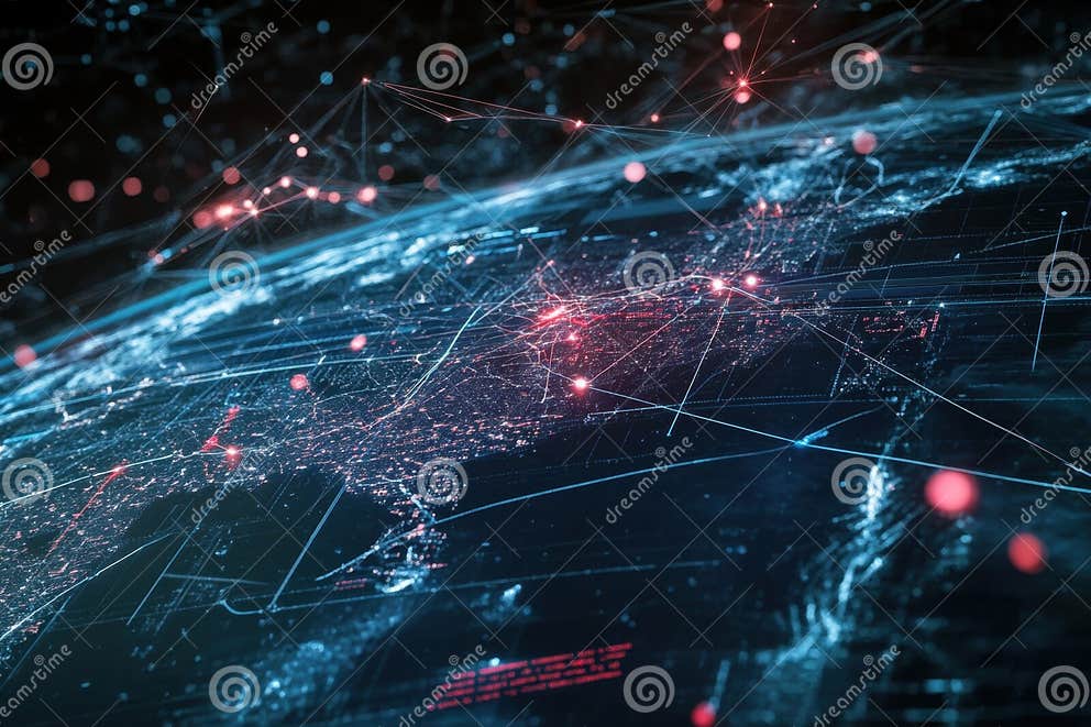 Visualizing Global Connectivity and Data Flow Across Continents at ...
