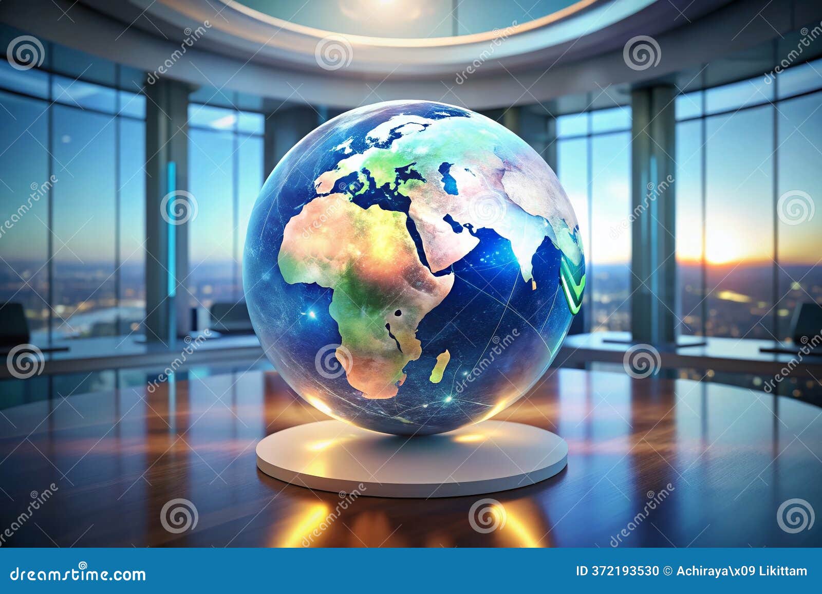 Global Map Complements The Bitcoin Backdrop, Signifying Its ...