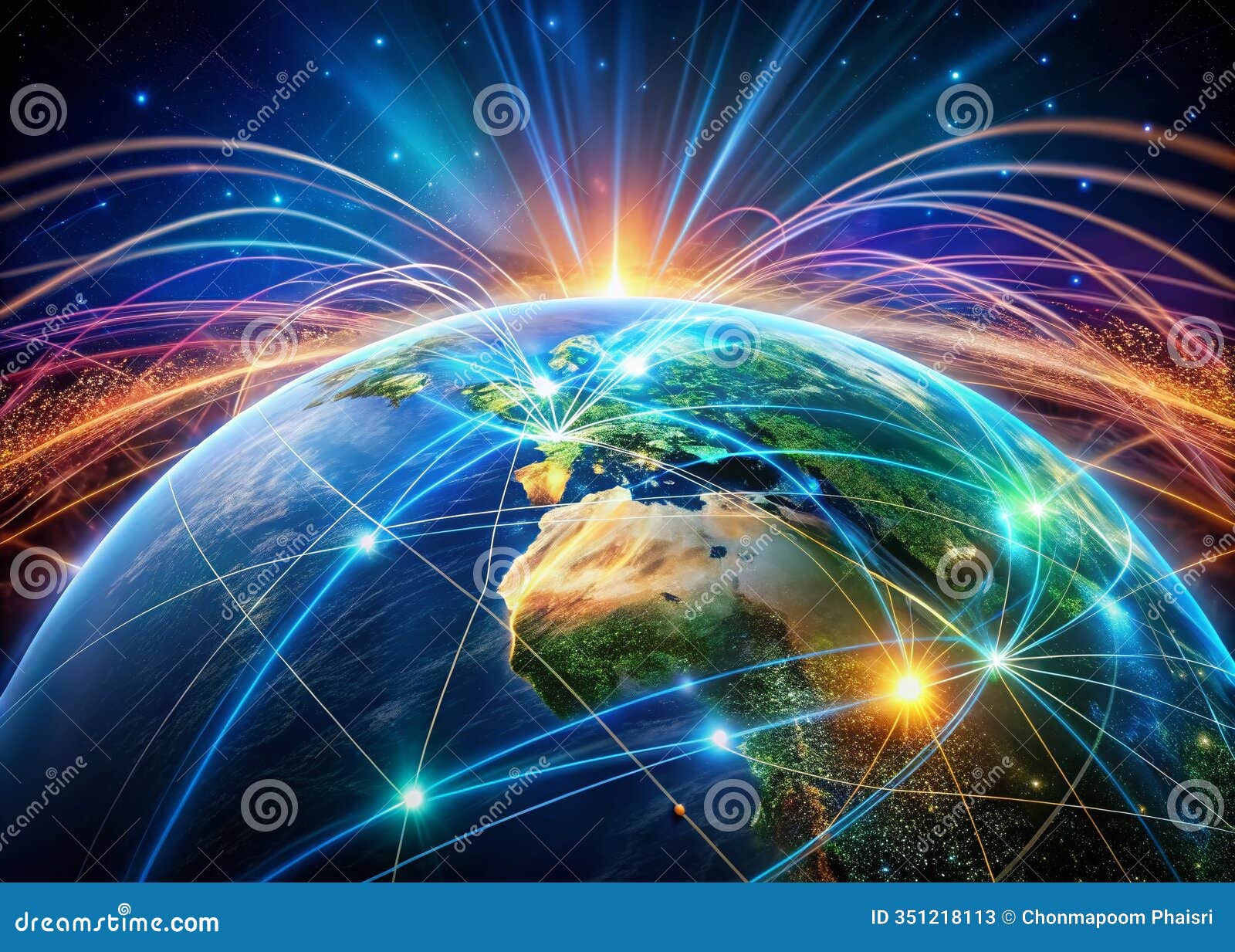 Visualizing Global Interconnectivity a Stunning Portrait of Earths ...