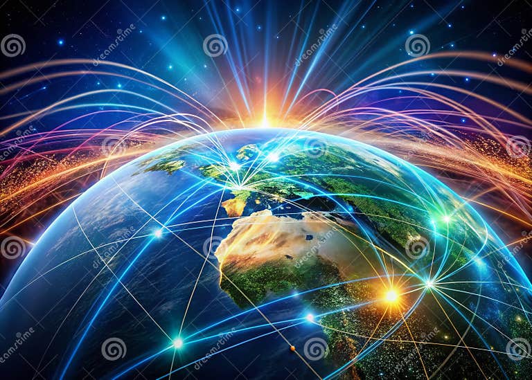 Visualizing Global Interconnectivity a Stunning Portrait of Earths ...