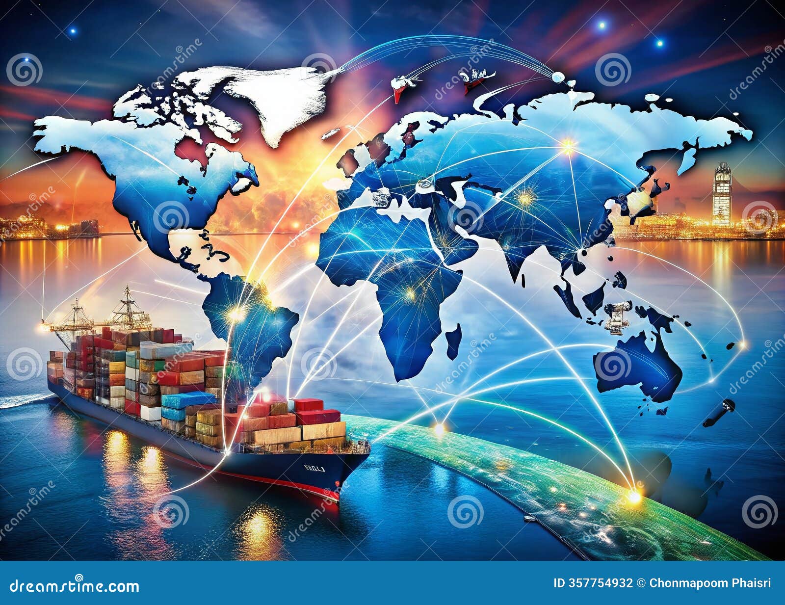 Visualizing the Global Supply Chain a Comprehensive Network Map of ...