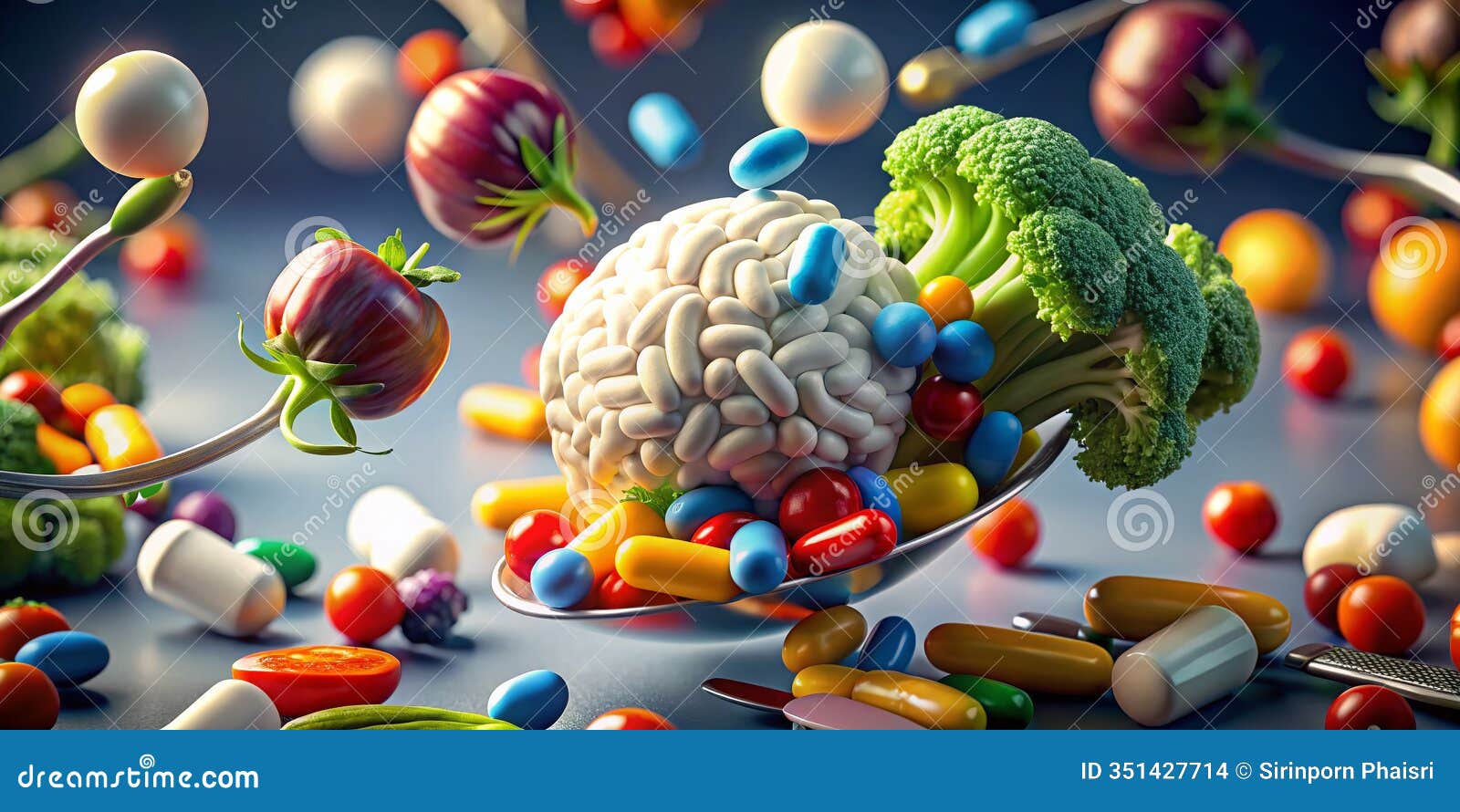 Visualizing the Impact of ADHD Medication on the Brain a 3D Rendered ...