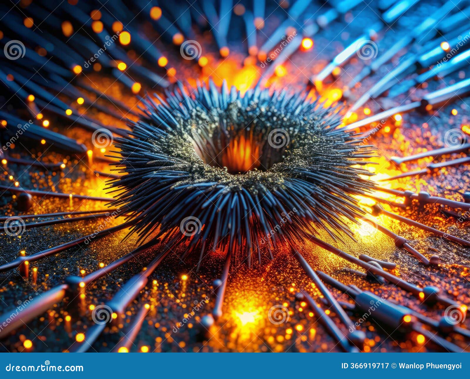 Visualizing Magnetic Fields Through Wave Patterns A Dynamic Educational ...