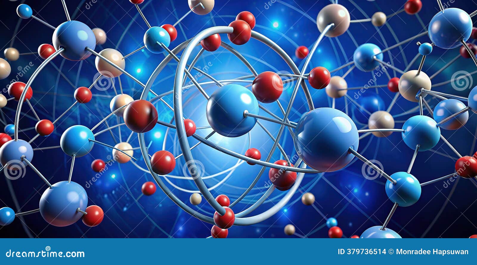 Visualizing Molecular Bonding A Comprehensive 3D Model Of Chemical ...