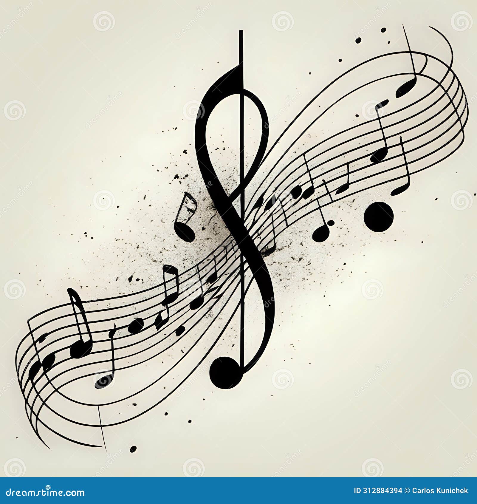 Visualizing Musical Notes in an Abstract and Dynamic Composition. Show ...